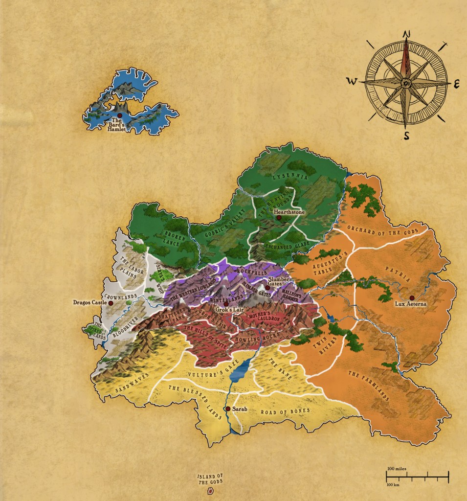 Map of Ethasar – Brad Towers